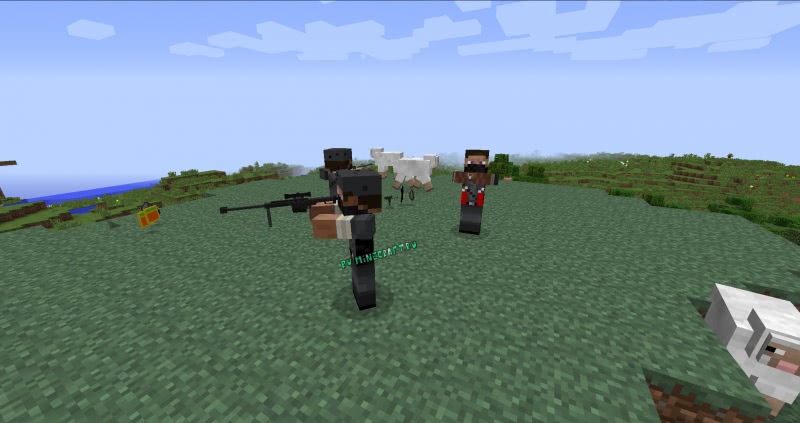 Guerrilla vs Command mod - мод на войну, военный мод [1.7.10] » Скачать моды для Майнкрафт