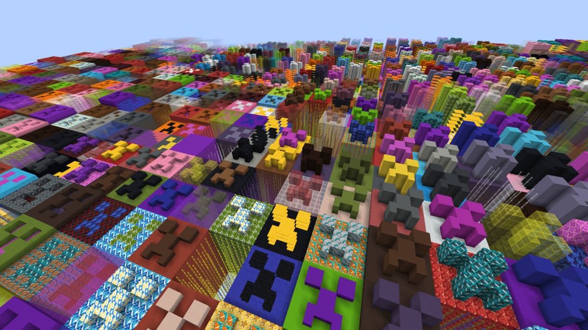 Пасхальные, уникальные измерения для шуточного снапшота 20w14infinite ...