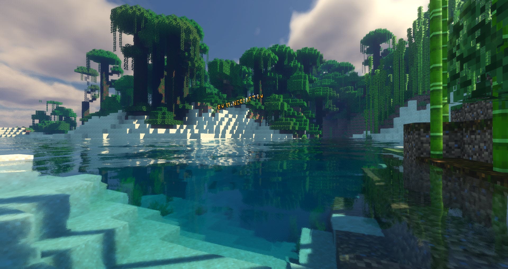 Voyager shader 2.0 - шейдерпак вояджер [1.21.3] [1.20.6] [1.19.4] [1.18 ...