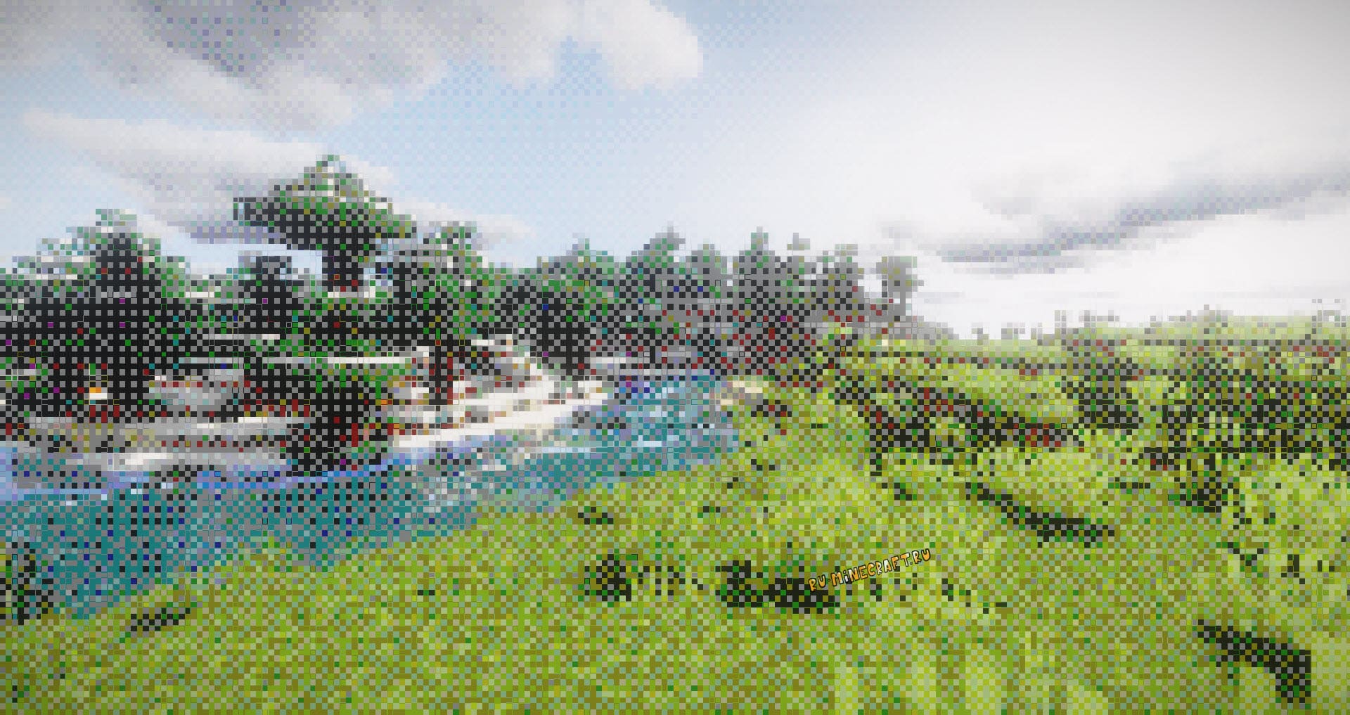 Wisdom Shaders - шейдер с бликами [1.19.4] [1.18.2] [1.17.1] [1.16.5 ...