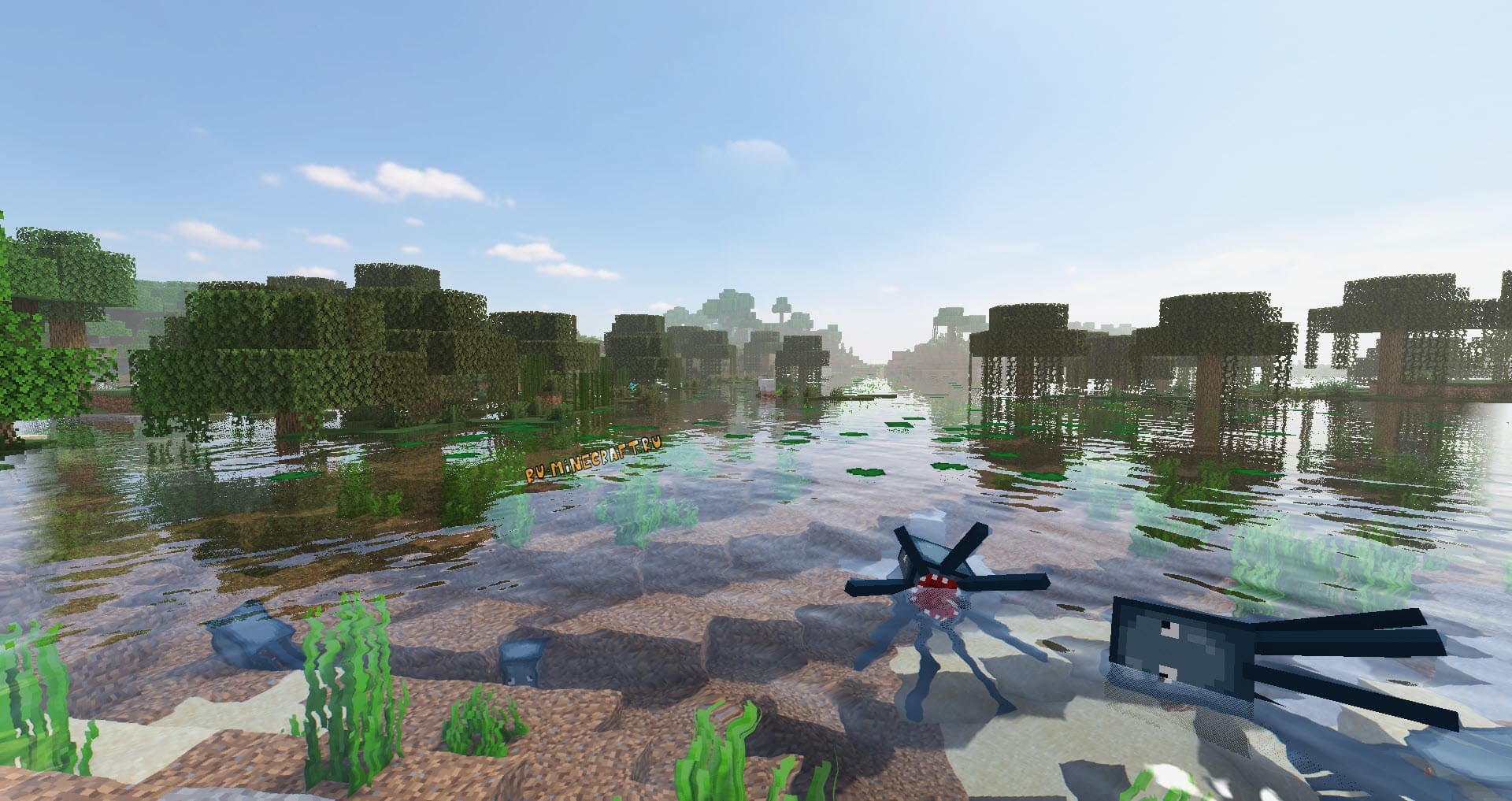 SORA Shaders - производительный и красивый СОРА шейдер [1.19.4] [1.18.2 ...