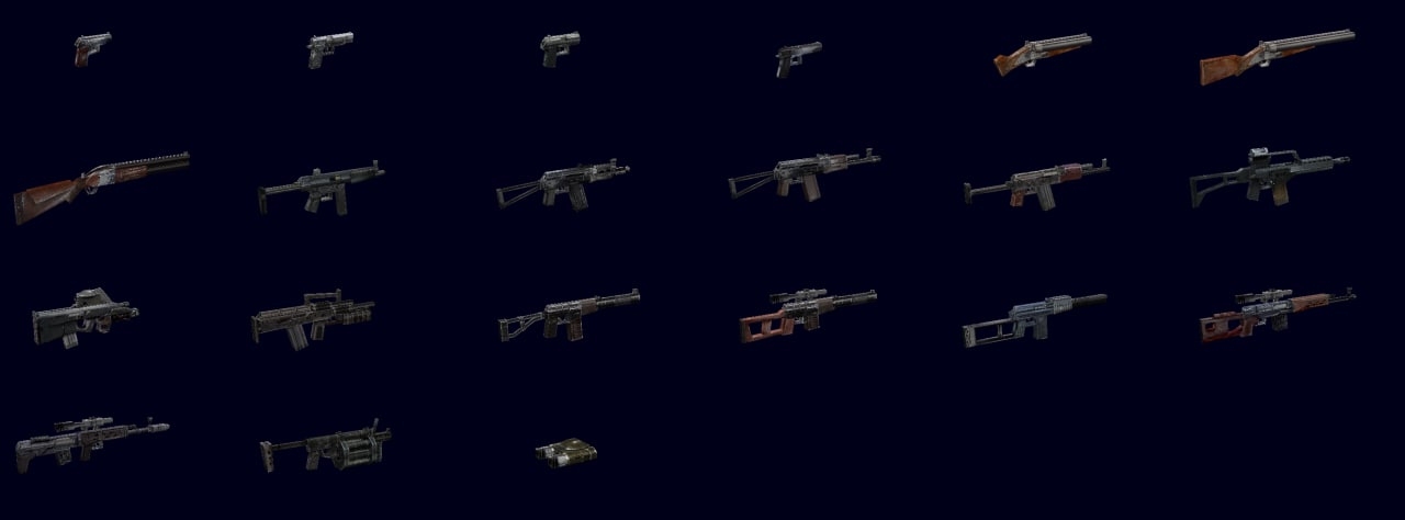 Stalker Oblivion Lost Weapons - оружие из сталкера, пак для Фланс [1.12 ...