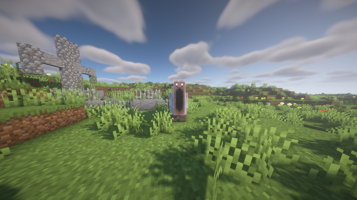 The Screaming Sheep - криповая овца-мимик [1.19.2] » Скачать моды для ...