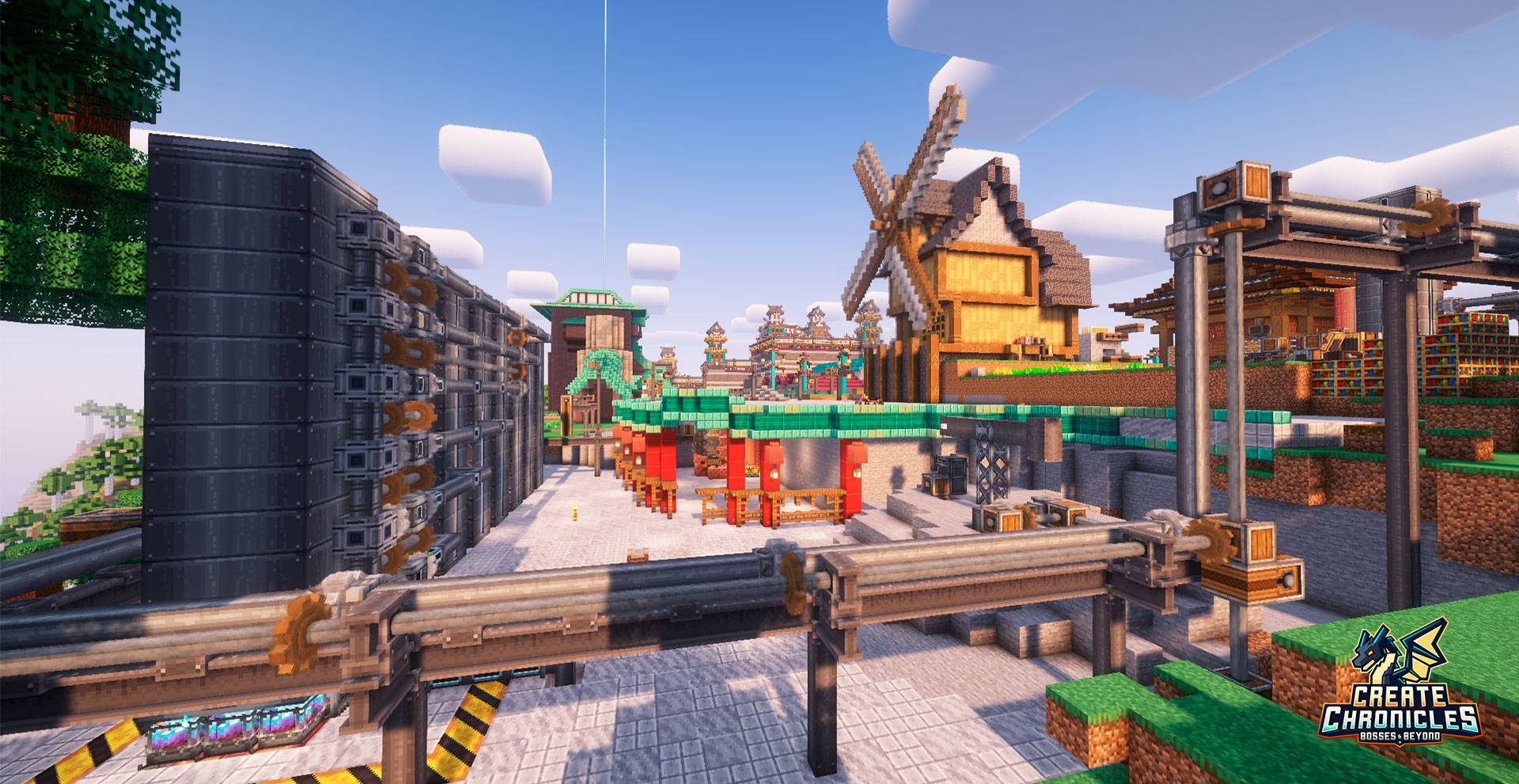 Create Chronicles: Bosses and Beyond - Баланс с системой прогресса [1.20.1] » Сборки с модами ...