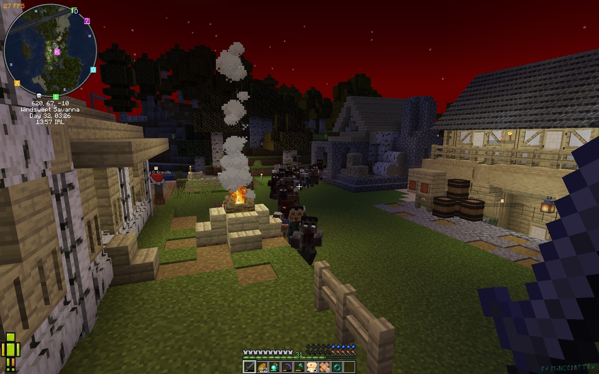 OMEGA VIRUS 2 - разносторонний зомби-апокалипсис [1.20.1] (ОБНОВЛЕНИЕ 2 ...