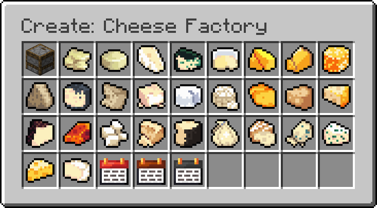 Create: Cheese Factory - сыроварение для Create [1.21.1] [1.20.1] [1.19 ...