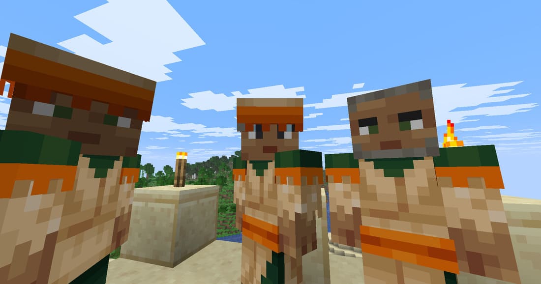 Human Villagers - люди-жители [1.21.11] [1.21.10] [1.20.6] [1.19.4 ...